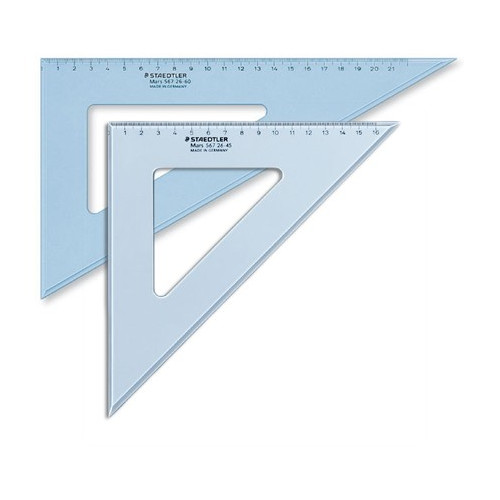 STAEDTLER - Mars® - Set Squares - 45° - 26cm